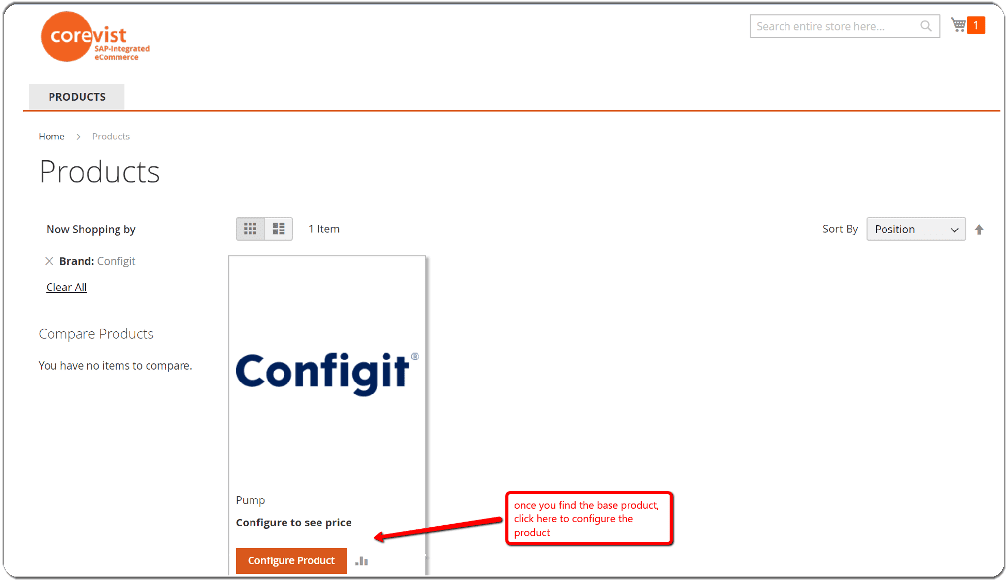 SAP Variant Configuration for B2B Ecommerce | Corevist Commerce