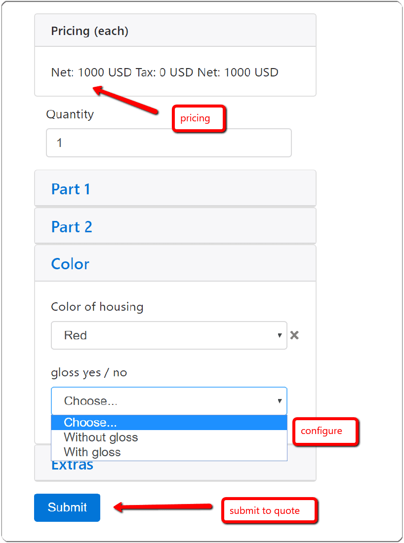 SAP Variant Configuration for B2B Ecommerce | Corevist Commerce